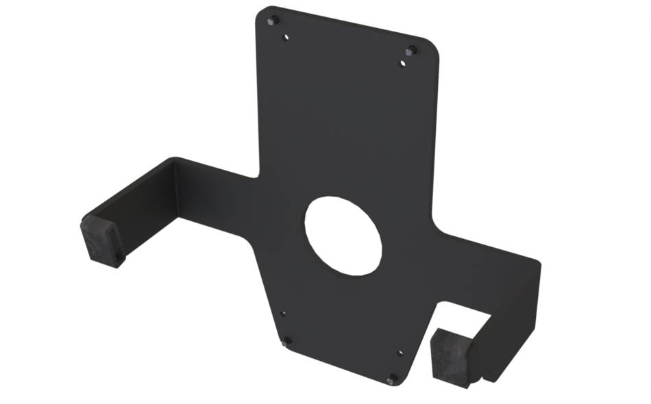 Vertical Wall Mount Bracket for PMT Docking Station and Cradle for ...